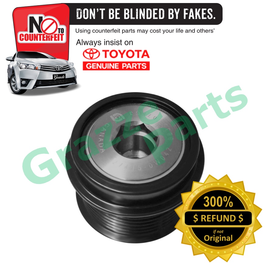 Toyota Original Alternator Pulley Bearing 27415-0W042 Toyota Alphard ...