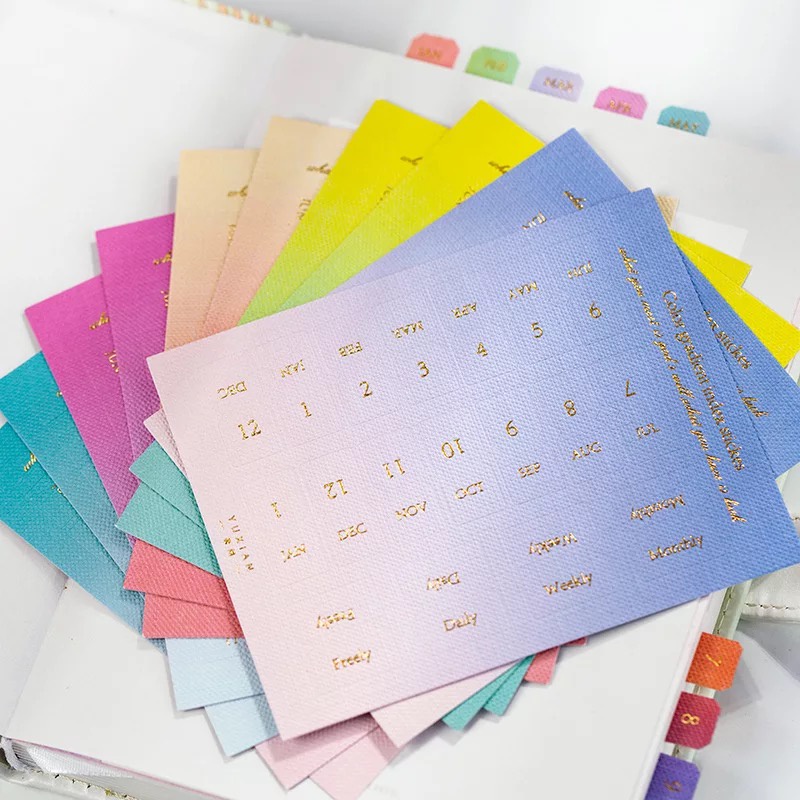 Index Label Sticker Tabs Planner Tabs | Shopee Malaysia