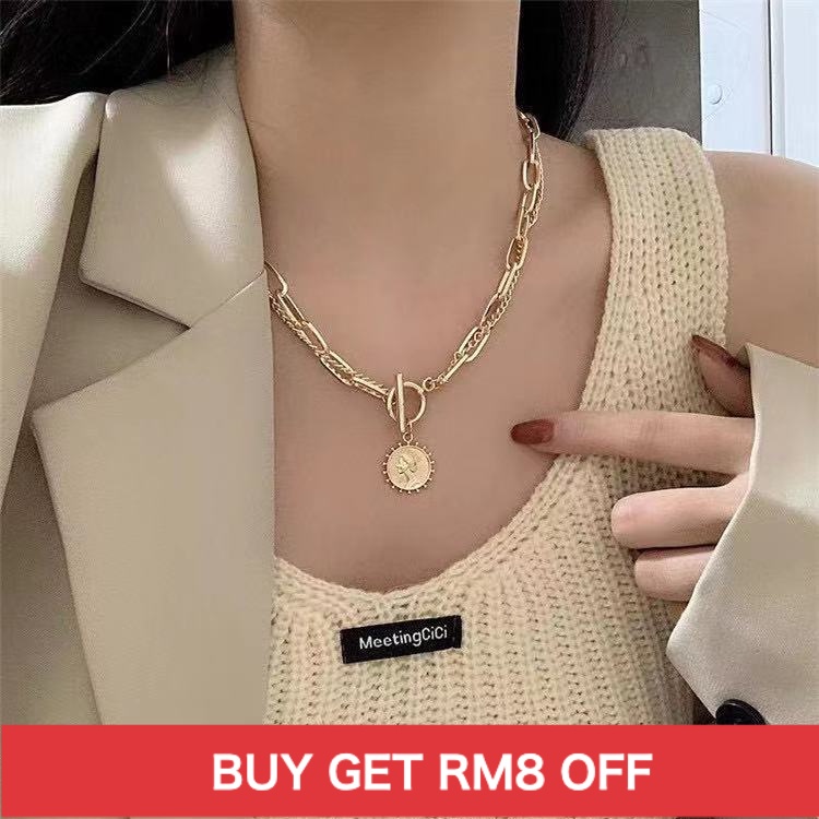 European And American Simple Neck Chain Net Red New Personality Beauty ...