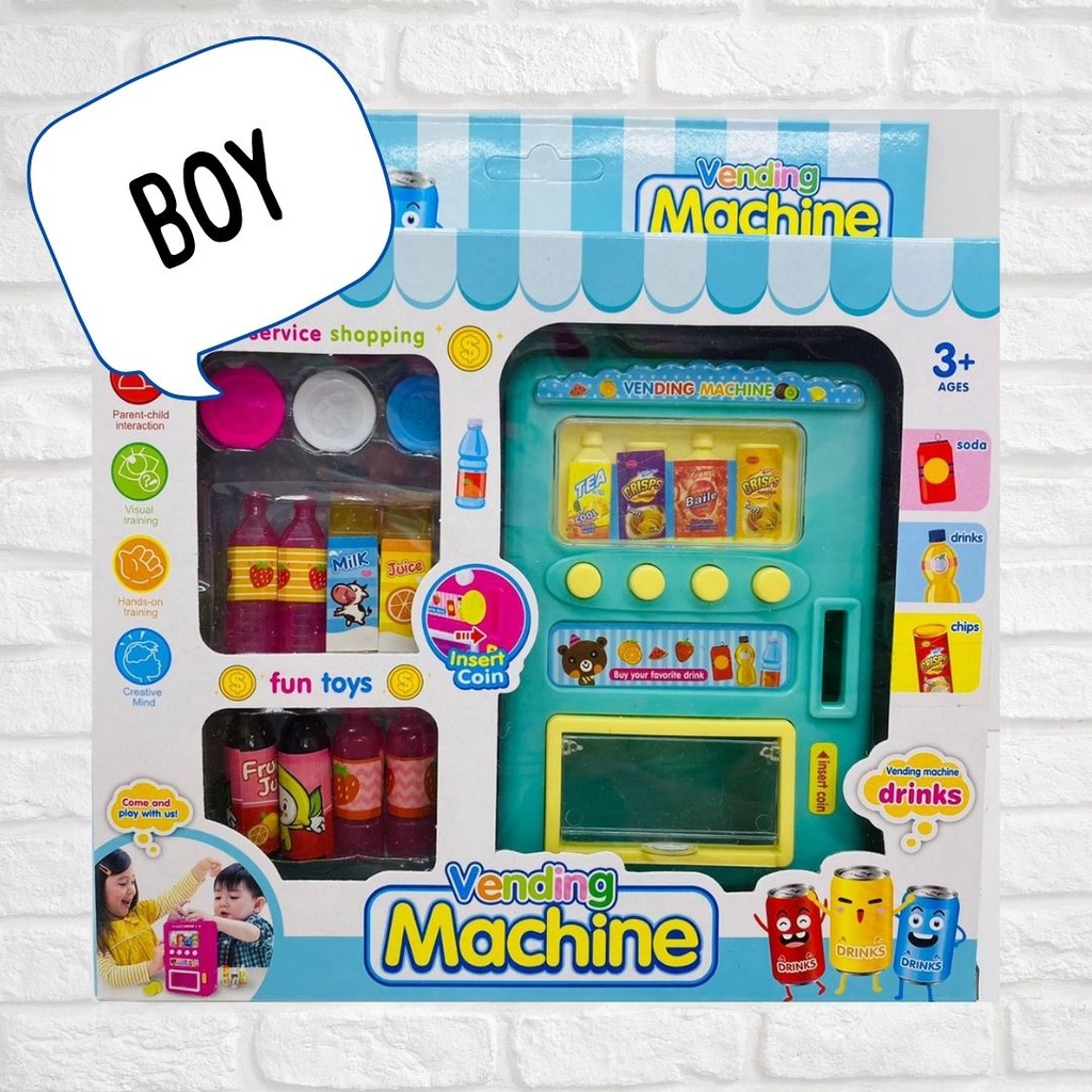 Vending Machine Toys For Kids Girl birthday gift boys girls mainan ...