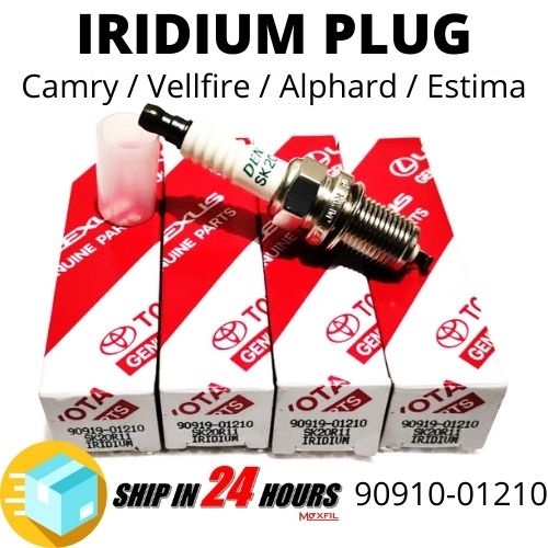 TOYOTA IRIDIUM SPARK PLUG 90919-01210 SK20R11 ESTIMA / CAMRY / ALPHARD / VELLFIRE /ALTIS / WISH ...