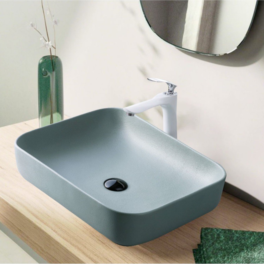 👍 Quality Table top ceramic basin wash basin / sinki bilik air | Shopee ...