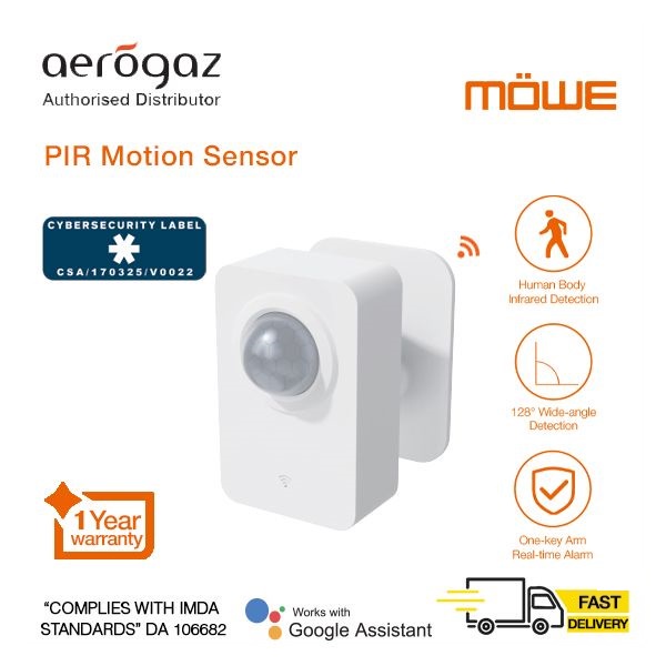 Aerogaz/ Mowe PIR Motion Sensor MW830M Wifi | Shopee Malaysia