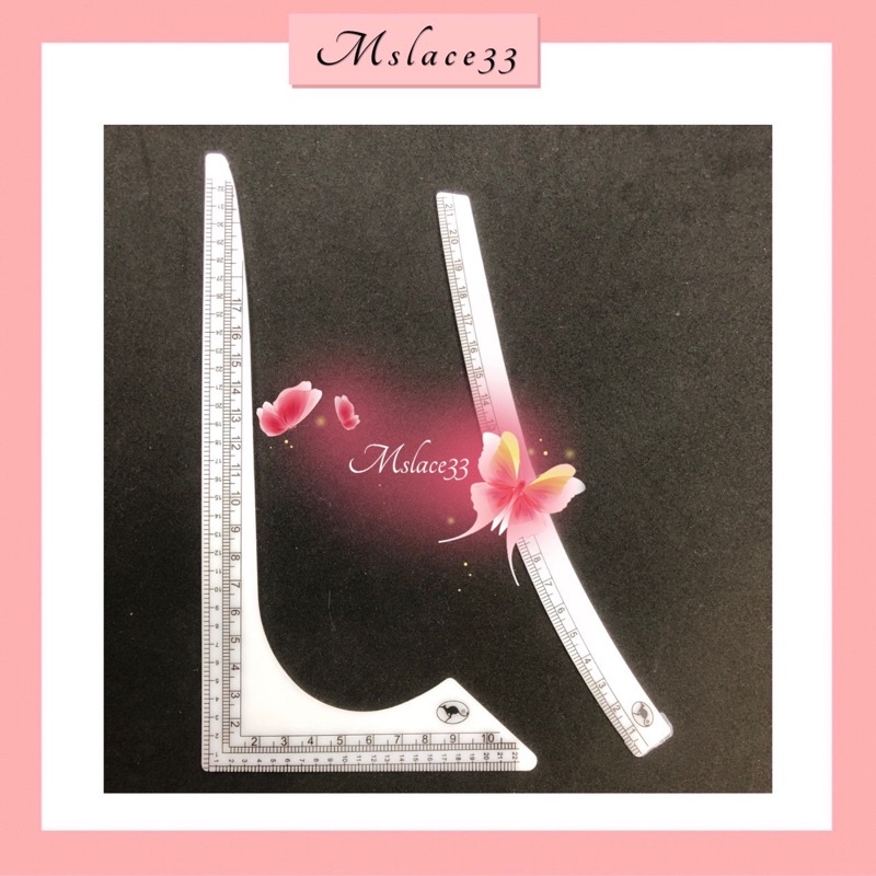 [Mini] Pembaris tukang jahit/ Tailoring Ruler/PVC Scale Ruler ...
