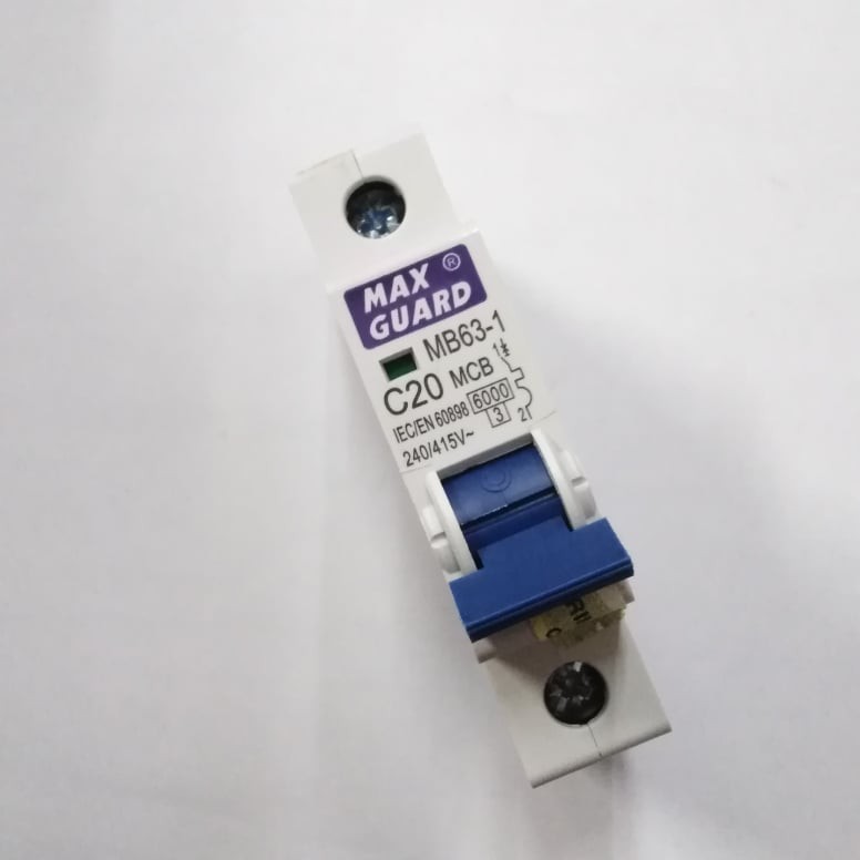 【SIRIM】 ORIGINAL MAXGUARD MCB 10A/20A/32A/63A SINGLE /3 PHASE Miniature Circuit Breaker 电表断路器 ...