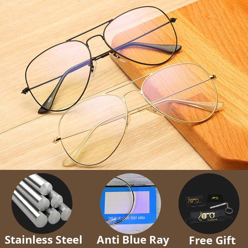 Anti Blue Light Computer Glasses Fashion Design Spec Men's Eyeglasses ...