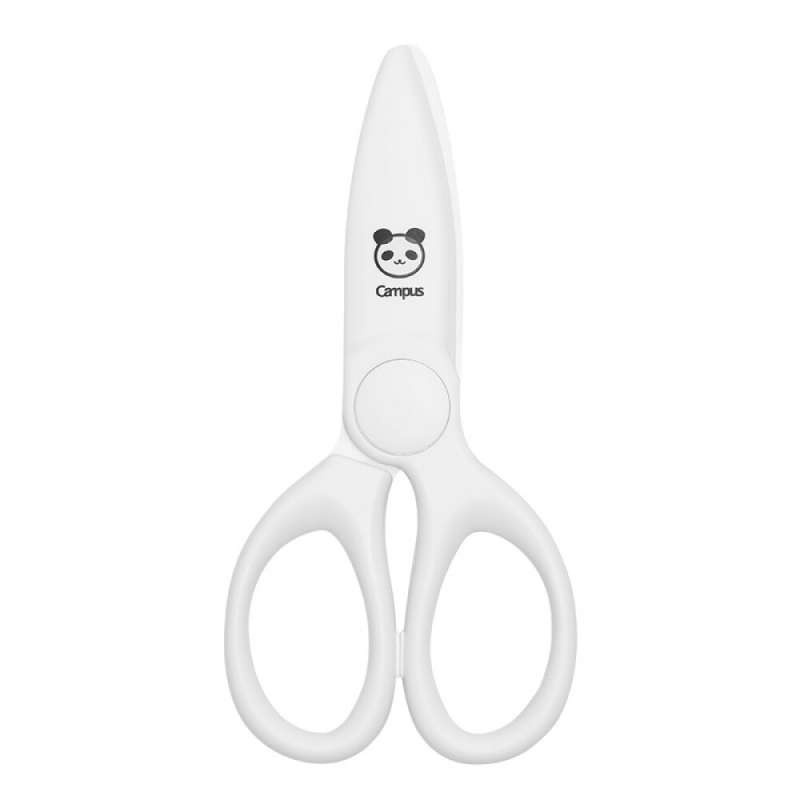 KOKUYO Campus Kids Scissors White Panda | Shopee Malaysia