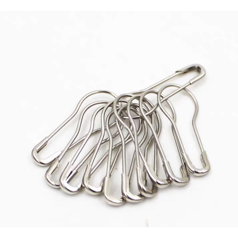 Safety Pin Hijab Pear Pin 50pcs 100pcs | Shopee Malaysia