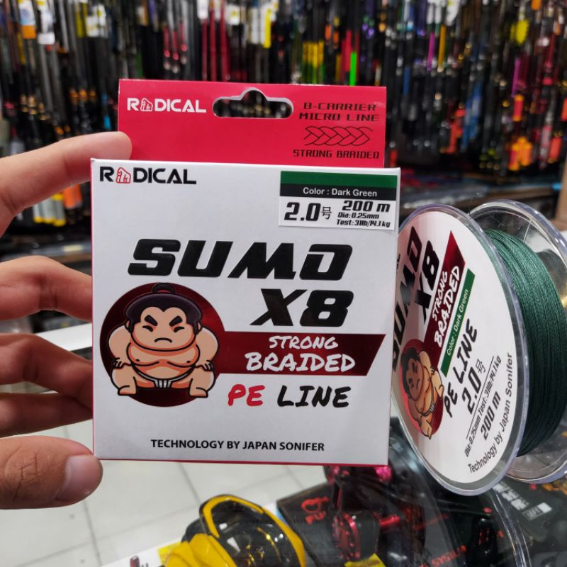 Pe Radical Sumo 200M String (Single Color) | Shopee Malaysia