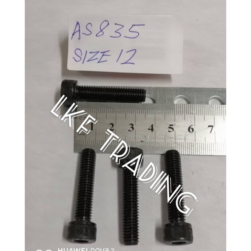 (10PCS) ALLEN KEY// CAP SCREW M8 x 35mm // SIZE 12 x 35mm | Shopee Malaysia