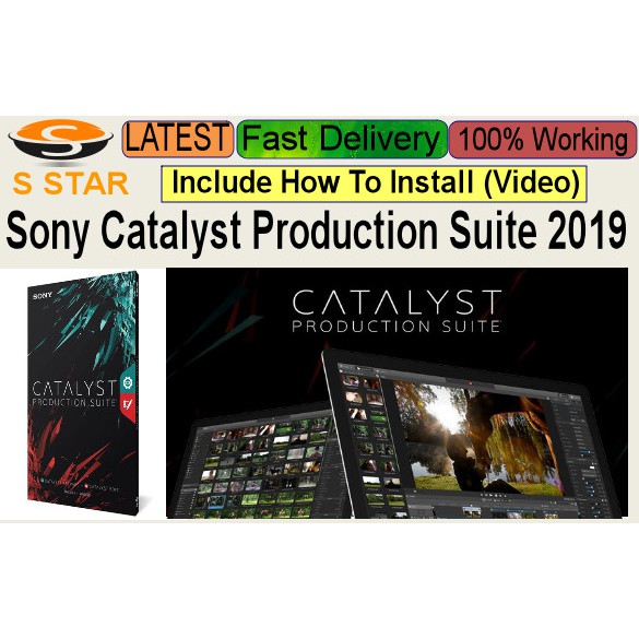 Sony Catalyst Production Suite 2019 [LIFETIME & FULL WORKING] Full ...