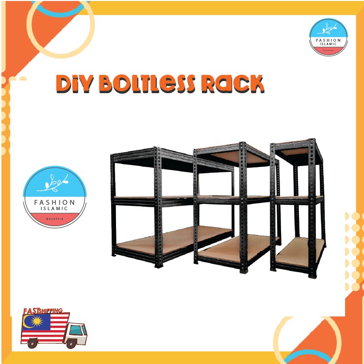 3 level RAK BESI DIY/ WORKSHOP TABLE / | Shopee Malaysia