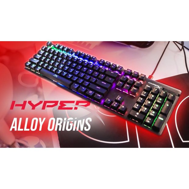 HyperX Mechanical Keyboard Gaming RGB Set / HyperX Aqua Tactile ...