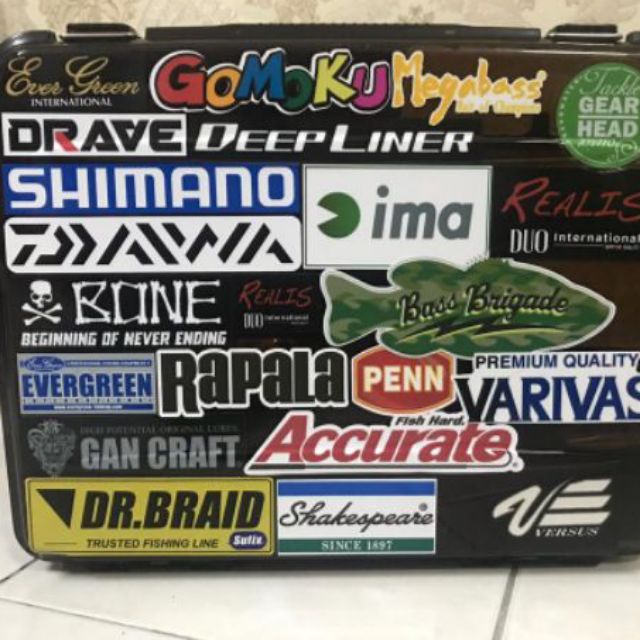 Stiker Pancing Kalis Air | Waterproof Fishing Sticker | Shopee Malaysia