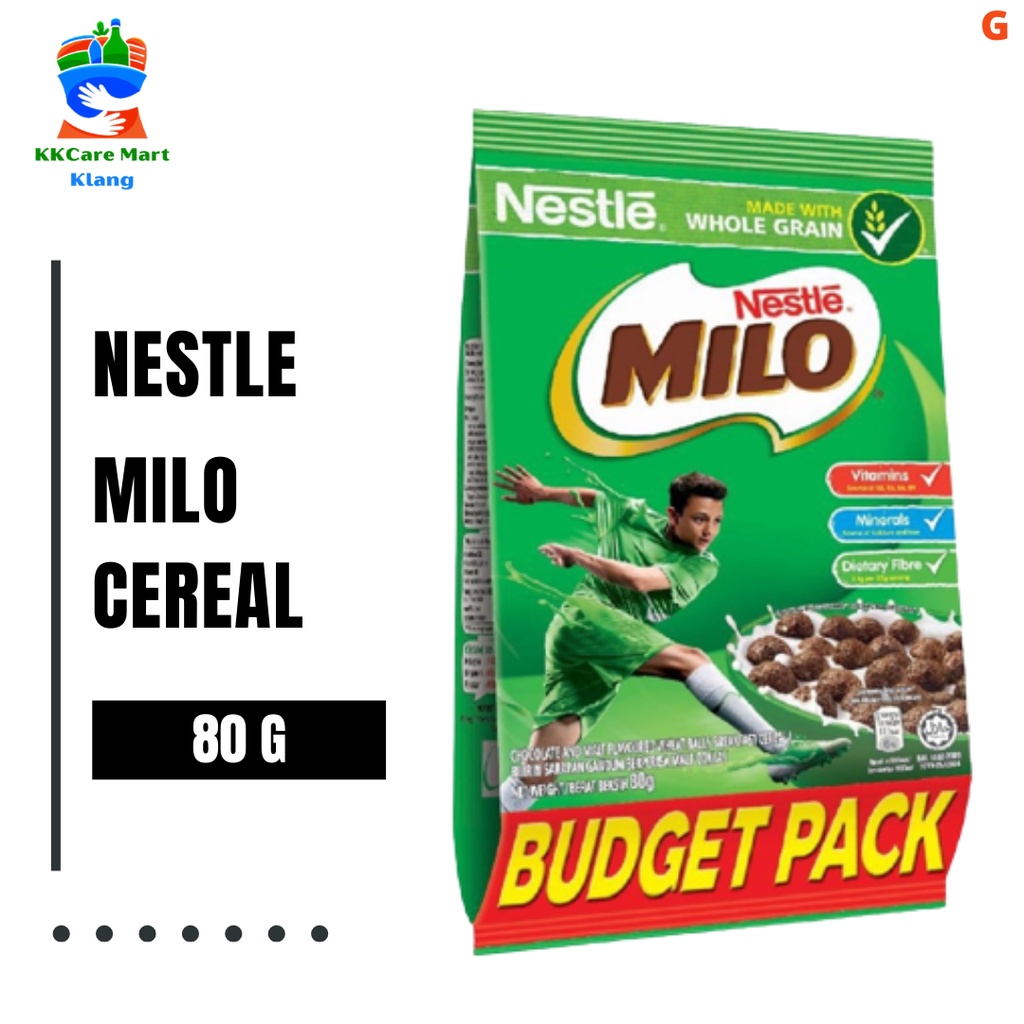 Nestle - Milo Breakfast Cereal 80g | Shopee Malaysia