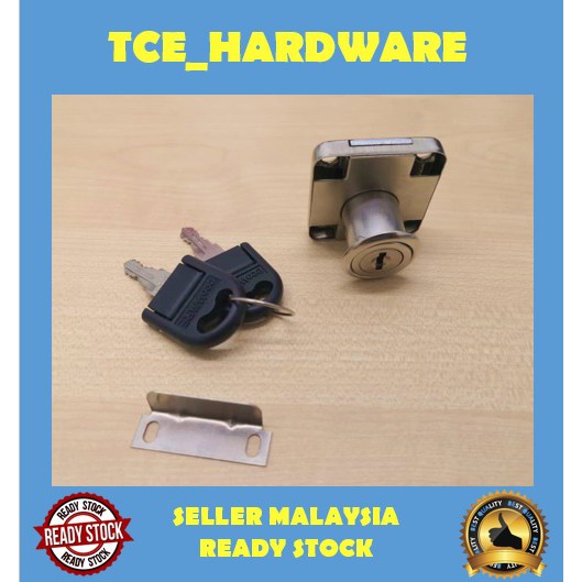 Drawer Lock Square Drawer Lock Laci Lock (With L Braket)Drawer Cabinet ...