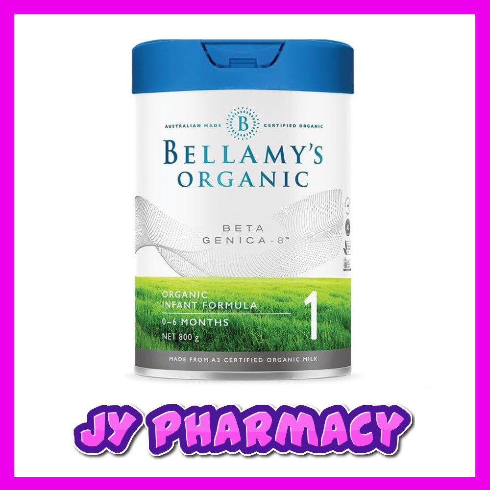 Australia Import Bellamy's Beta Genica-8" Step 1 Infant Formula 800g ...