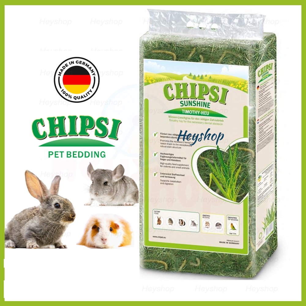 Chipsi Sunshine Timothy Hay 800g - Rabbit Hamster Guinea Pig Chinchilla ...