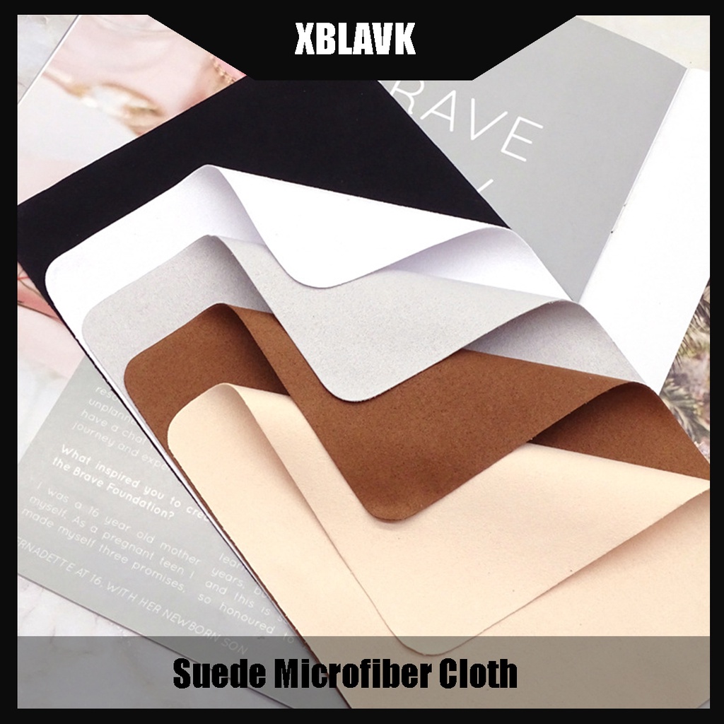 XBLAVK Suede Microfiber Cloth for Glasses Spectacle Sunglasses Cloth ...