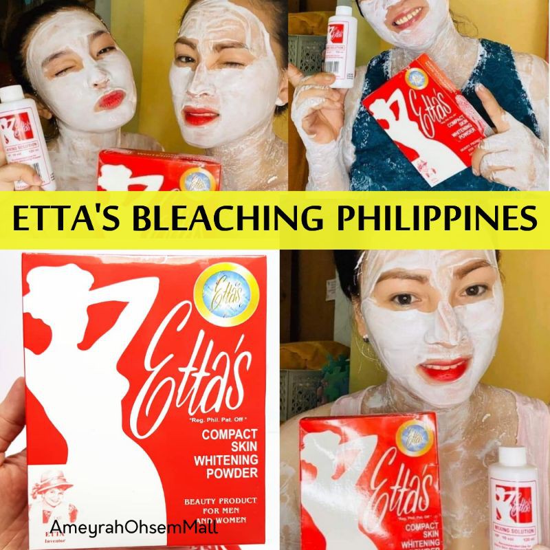 Philippines Etta Bleaching Whitening Ori : Powder and Solution | Shopee ...