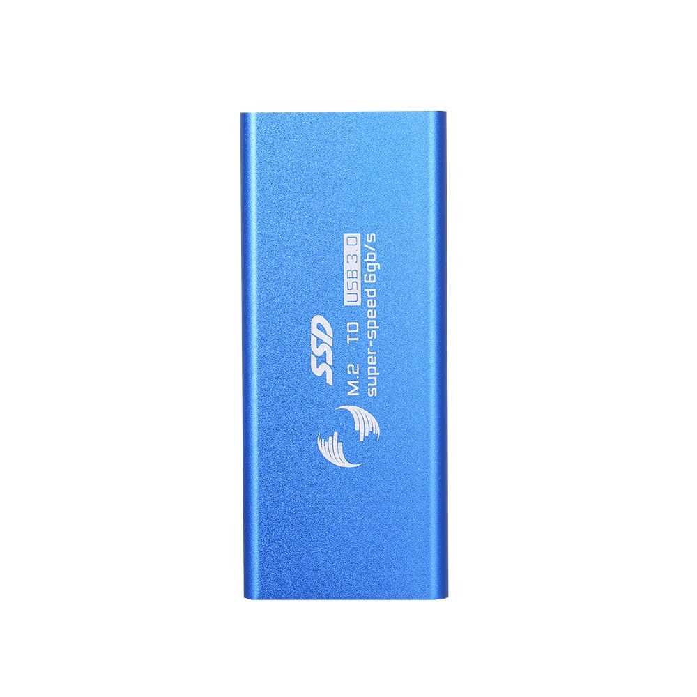 M 2 To USB3 0 Converter Adapter External Case M 2 SSD Box External