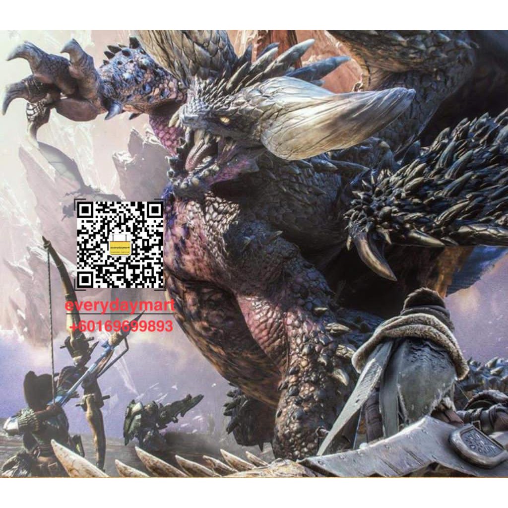 MONSTER HUNTER WORLD🔥NERGIGANTE🔥LARGE MONSTER STATUES GK ACTION FIGURE ...