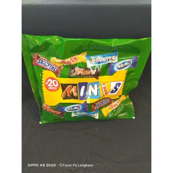 Minis Mix 400gram(20 mixed) | Shopee Malaysia