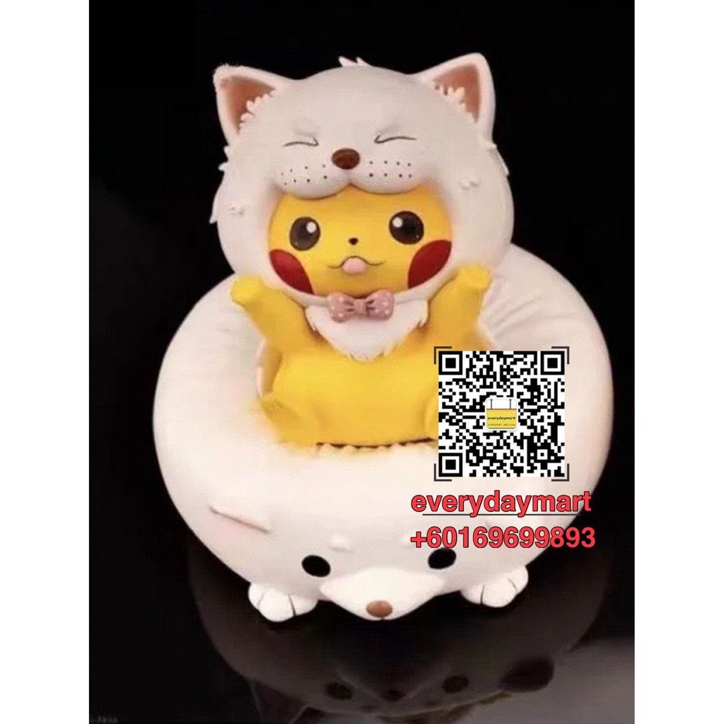 💥PIKACHU COSPLAY SHIBA INU Q VERSION💥ACTION FIGURE TOYS STATUES🔥皮卡丘 ...