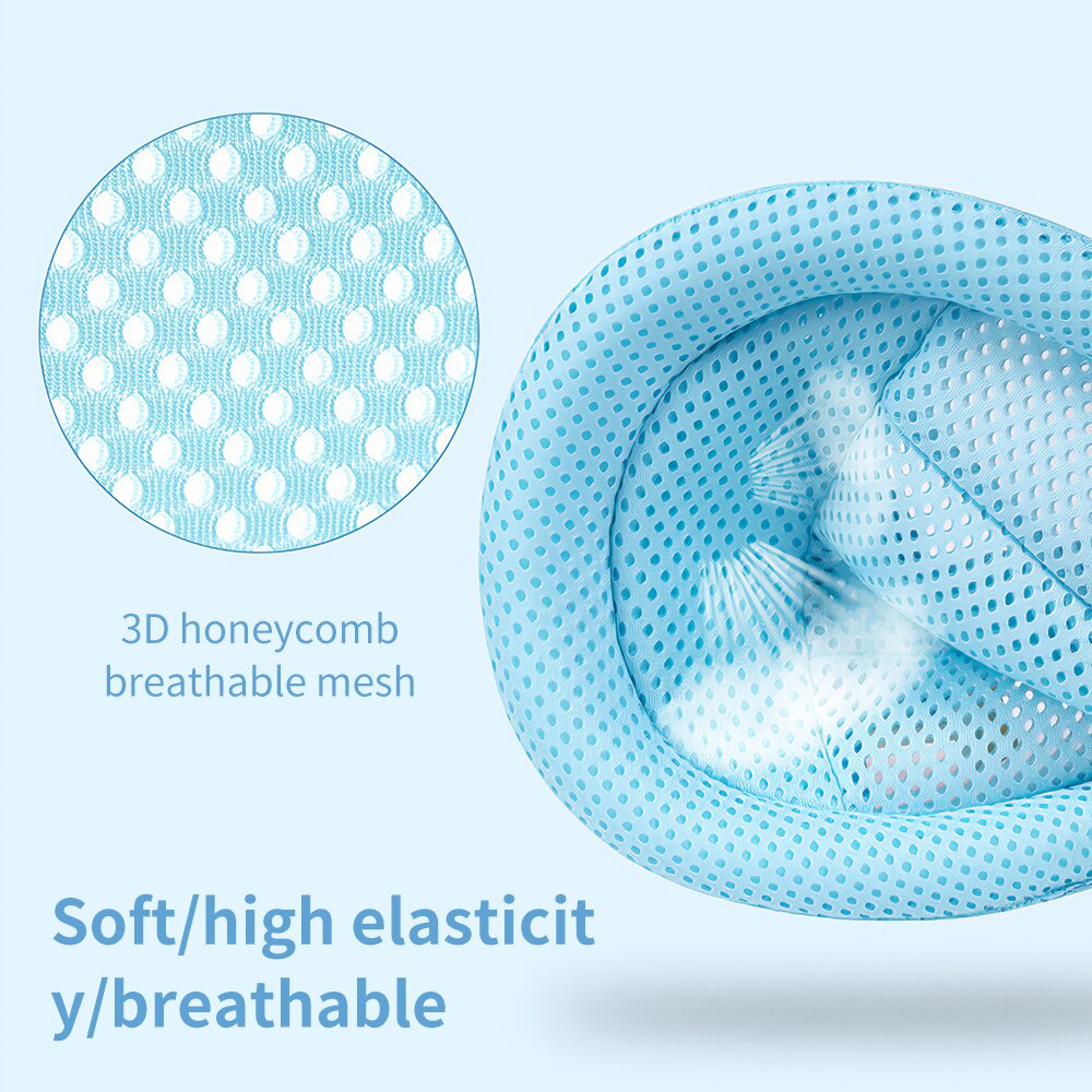 EZYLITTLES Adjustable Baby Bath Net Cushion Pad Shower Newborn Bath ...