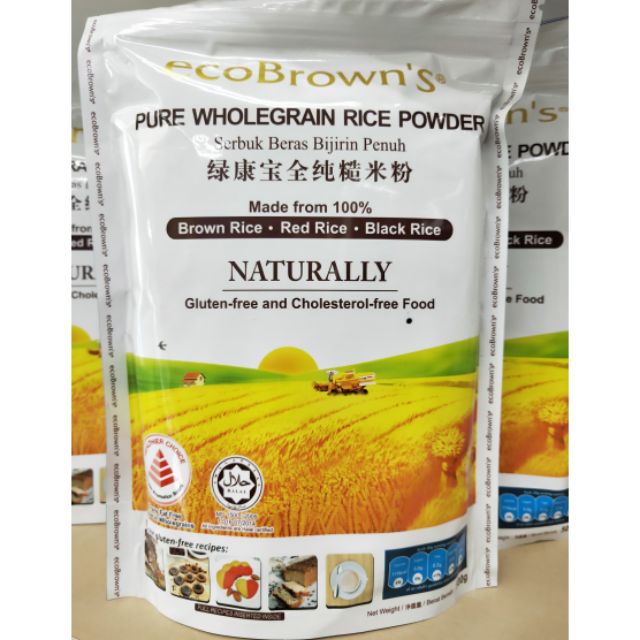 ECO BROWN RICE POWDER糙米粉 | Shopee Malaysia