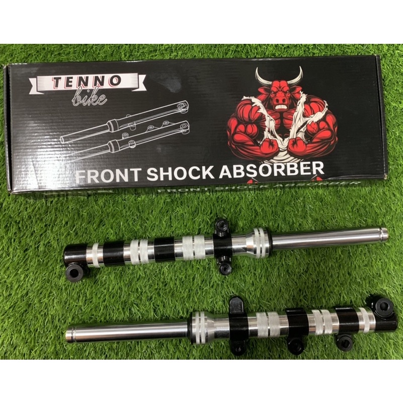 TENNO FRONT FORK CNC LAY FOR Y15 （SILVER） | Shopee Malaysia