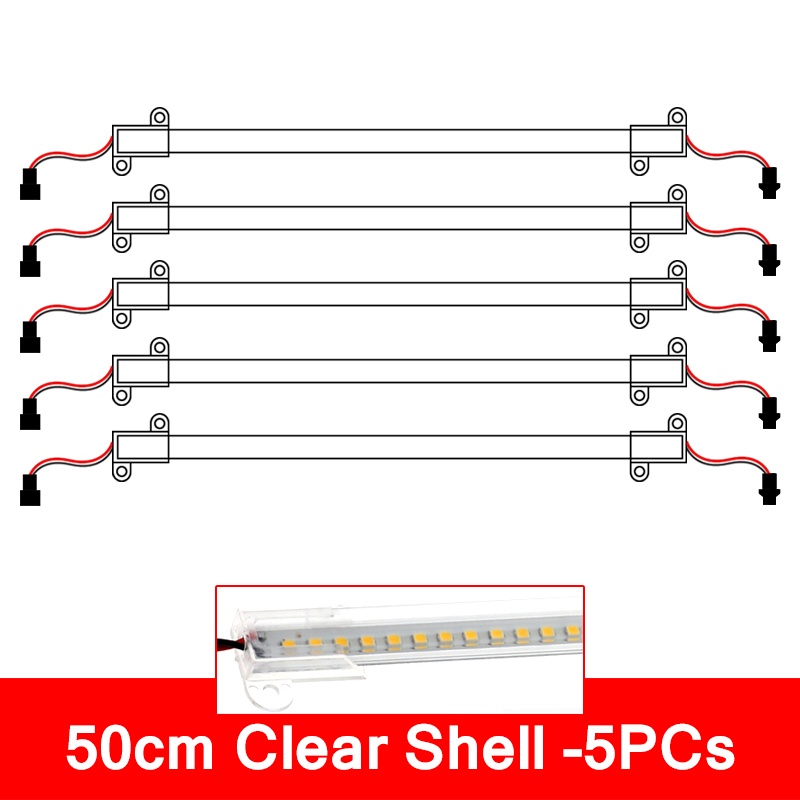 5pcs LED Tube Light 240V High Brightness 2835 30cm 50cm 72LEDs LED Bar ...