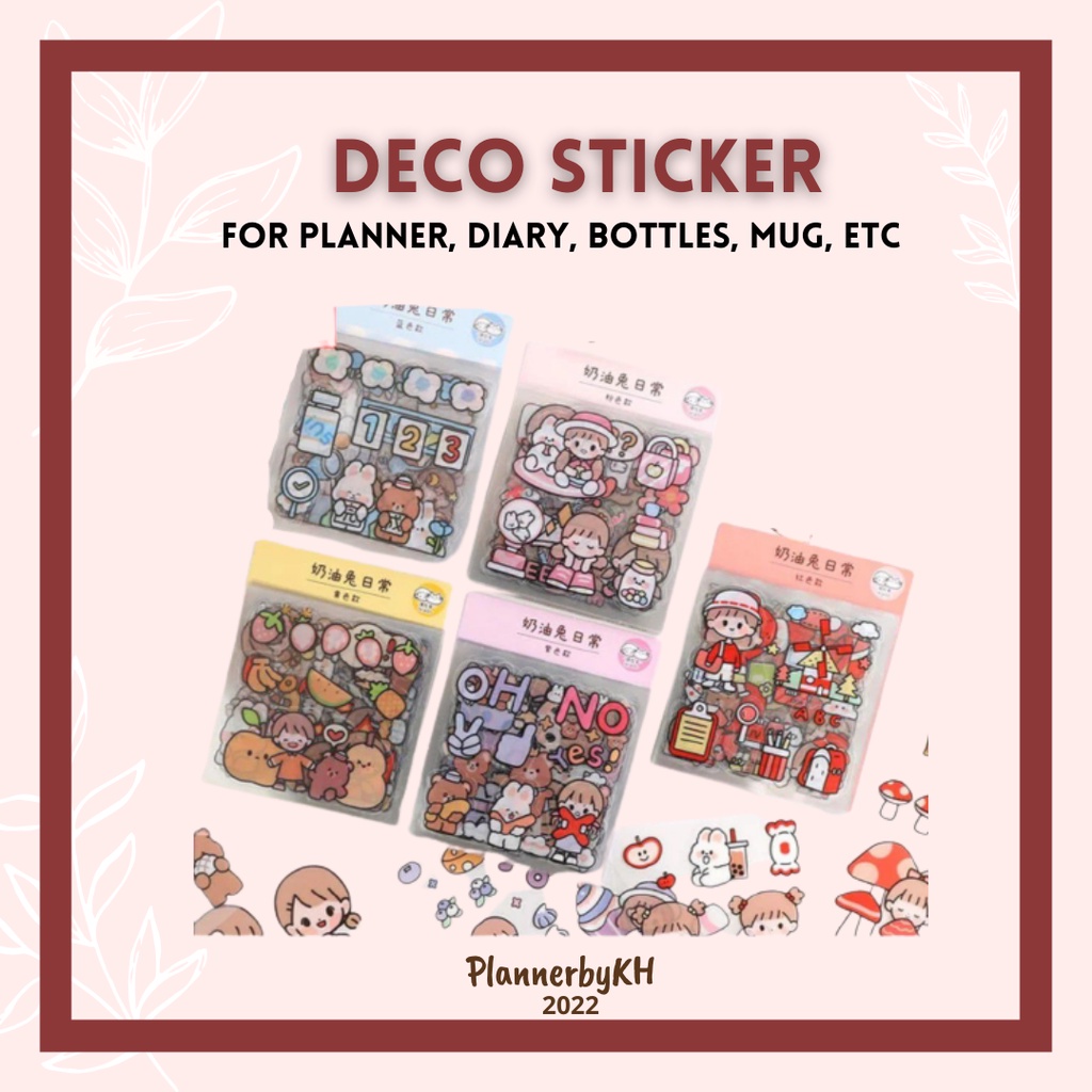 20 Sheet Cute Telado INS Water Proof Sticker Cute Sticker Journal ...