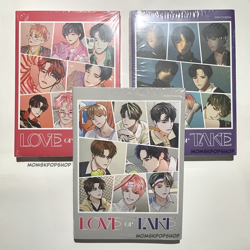 PENTAGON 11TH MINI ALBUM LOVE OR TAKE | Shopee Malaysia