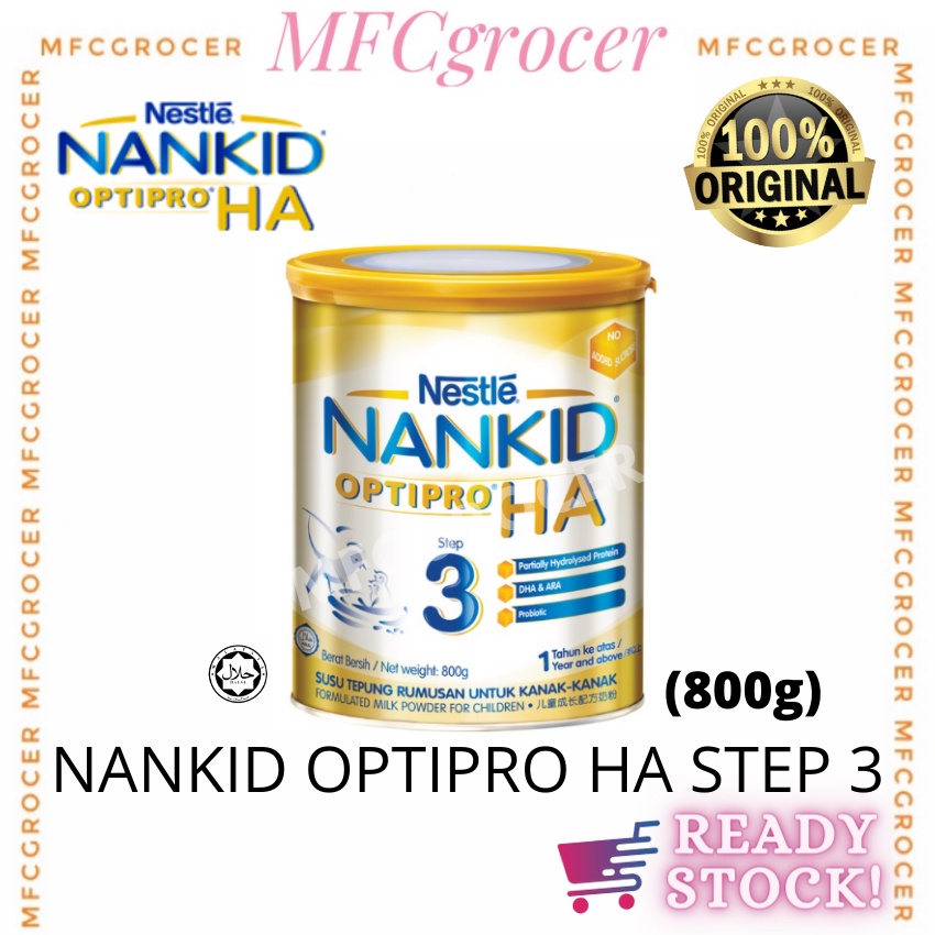 Nestle Nankid Optipro HA Step 3 (800g) | Shopee Malaysia