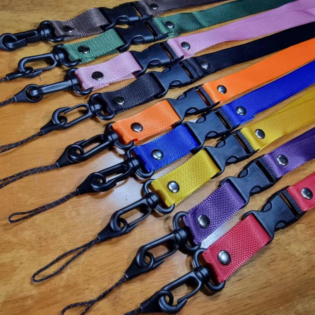 9 Colour Lanyard Cord Neck Strap Rope Mobile Phone Camere id Name tag ...