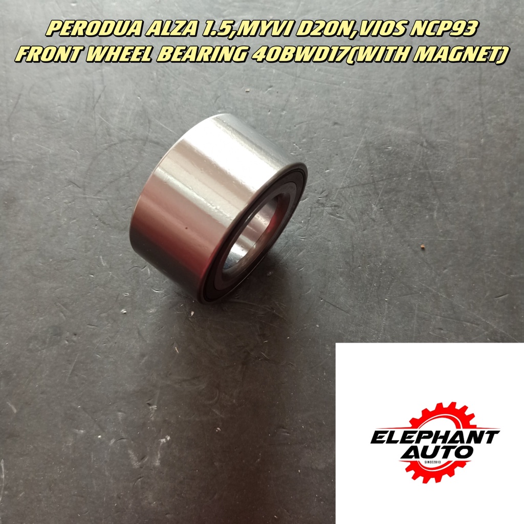 PERODUA ALZA 1.5,MYVI D20N,VIOS NCP93 FRONT WHEEL BEARING (WITH MAGNET ...