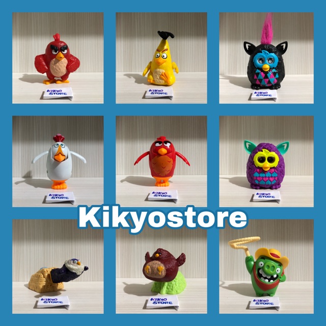 Happy Meal Toys Angry Bird Movie And Furby Buy 6 Free 3 | Shopee Malaysia