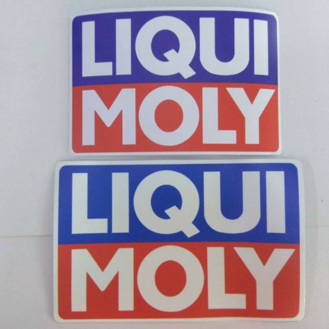 STICKER LIQUI MOLY ENGINE OIL UV PRINT STICKER & REFLECTION STICKER ...