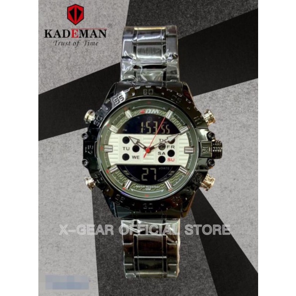 KADEMAN KDM9130 | MEN WATCH | DUAL TIME | Shopee Malaysia