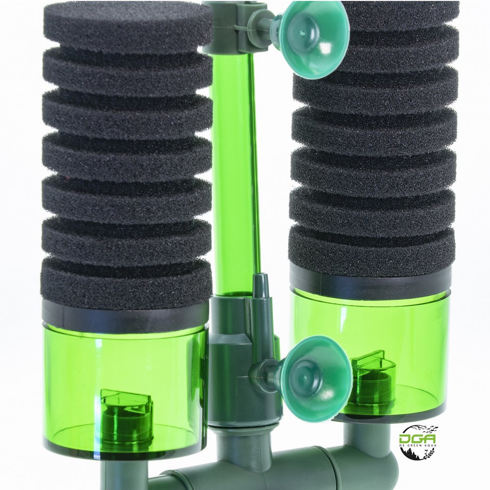 Qanvee QS100A QS200A Bio Sponge Air Driven Filter Shrimp Fish Aquarium ...