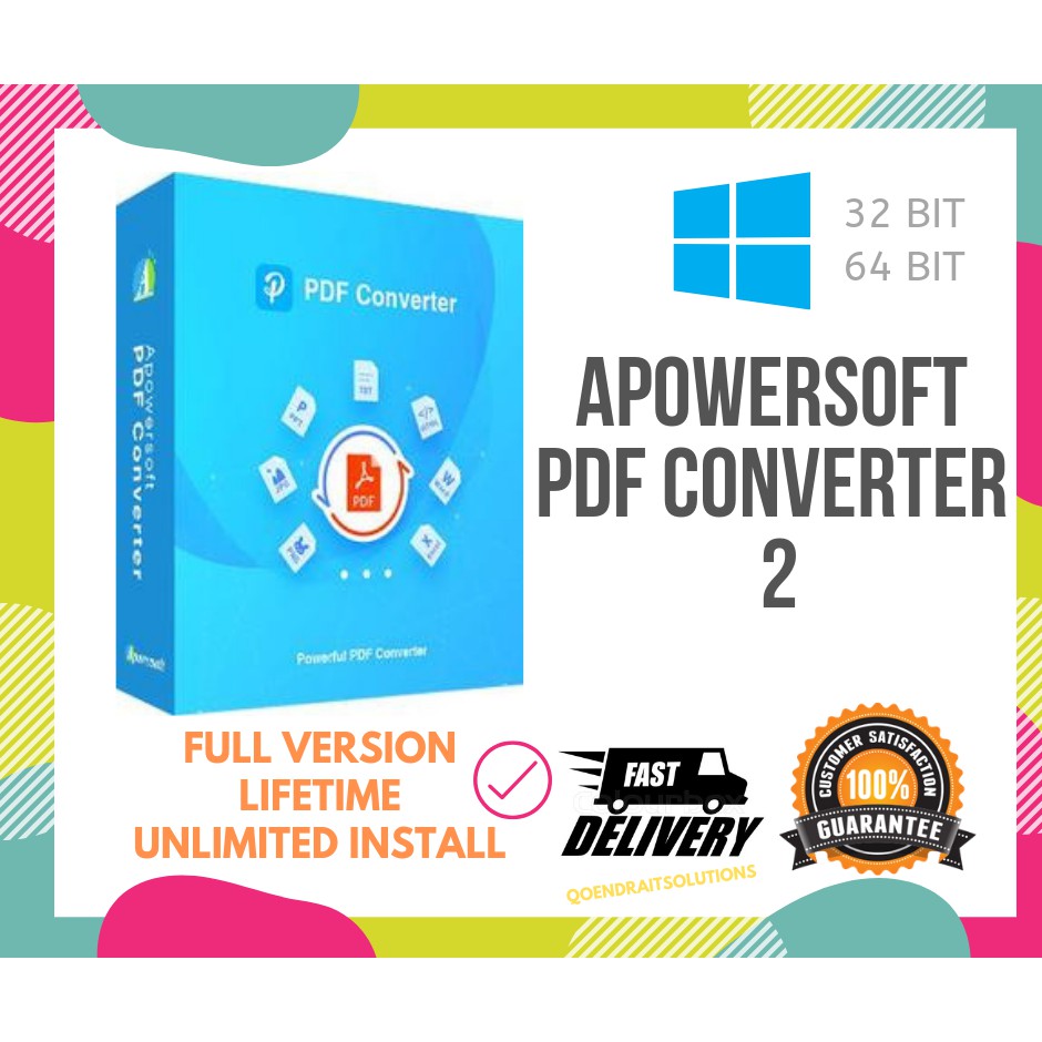 🔥HOT🔥 Apowersoft PDF Converter 2 Full Version | Shopee Malaysia