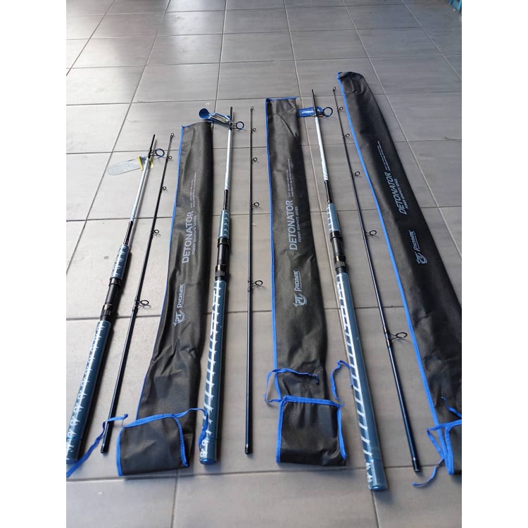 PIONEER DETONATOR POWER GRAPHITE SPINNING FISHING ROD | Shopee Malaysia