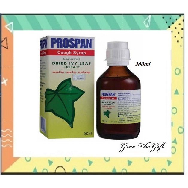 (Exp: 07/25) PROSPAN Cough Syrup 100ml / 200ml / 9s (sachets) | Shopee ...