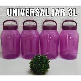 BRAND TUPPERWARE UNIVERSAL JAR 3 LITER/SERVING CENTER/TUPPERWARE-PURPLE ...