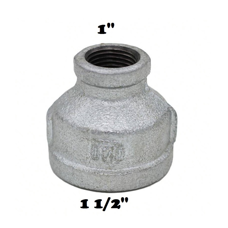 [READY STOCKS] 1/2" - 2" GI REDUCING SOCKET / GALVANISED IRON REDUCING ...