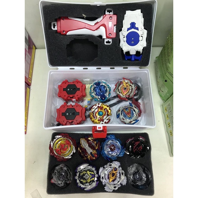 (READY STOCK) Beyblade box + random 2, 4, 6 set beyblade | Shopee Malaysia