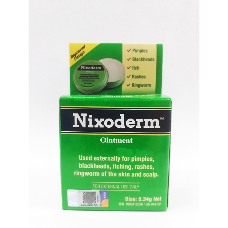 Nixoderm Ointment (5.34g) 尼克舒药膏 | Shopee Malaysia