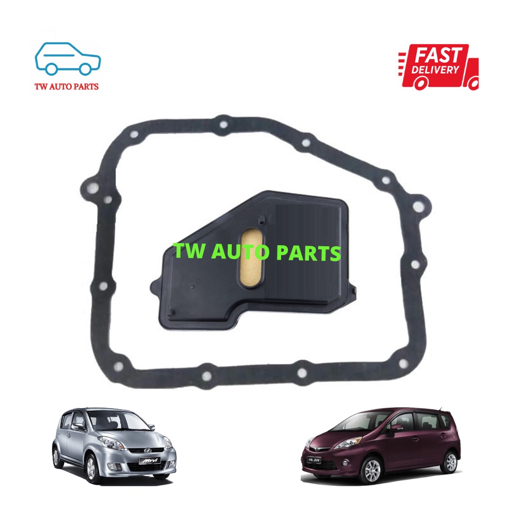 ATF AUTO TRANSMISSION FILTER SET FOR PERODUA MYVI 1.3cc (2005 - 2013 ...