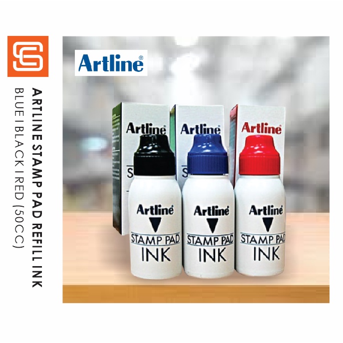 ARTLINE STAMP PAD REFILL INK (CAP.50CC) | Shopee Malaysia